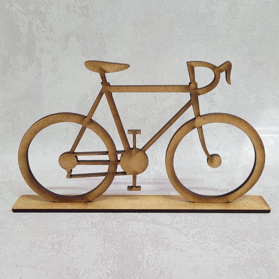 Bike/Bicicleta com base em MDF 3mm - Decoração de Ambientes | Shopee Brasil