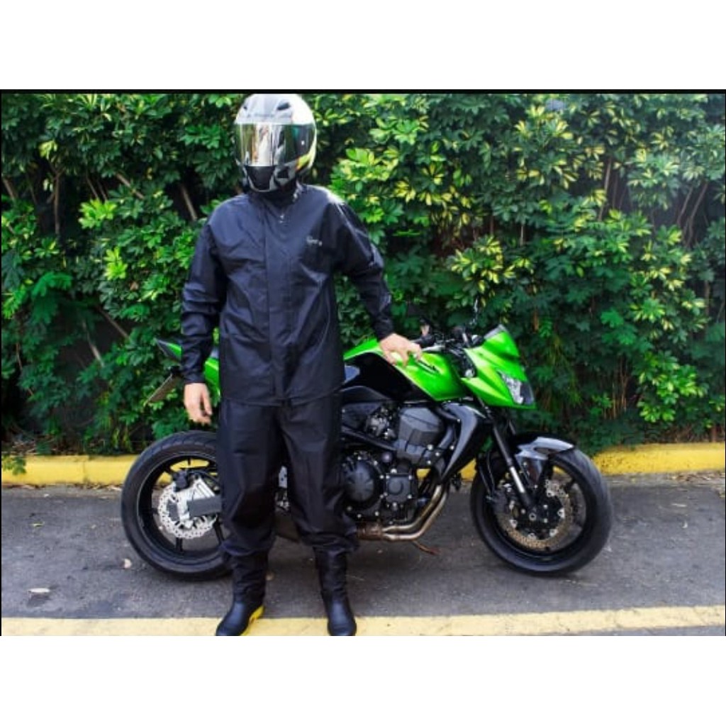 Capa Conjunto De Chuva Motoqueiro Nylon Nation | Shopee Brasil