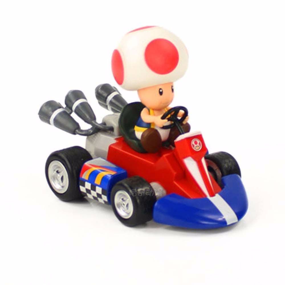 Nintendo Switch Mario Mario Mario Racing 8 Pullback Carro Kart Super ...