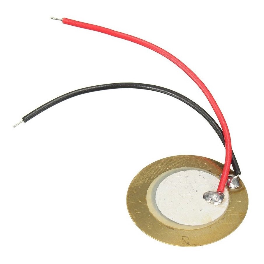 Pastilha Transdutor Piezo Elétrico Piezoelétrico De 35mm | Shopee Brasil