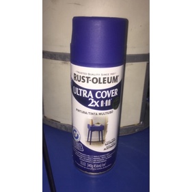 Tinta Rust Oleum Spray Ultra Cover 2x Azul Tinta Acetinado | Shopee Brasil