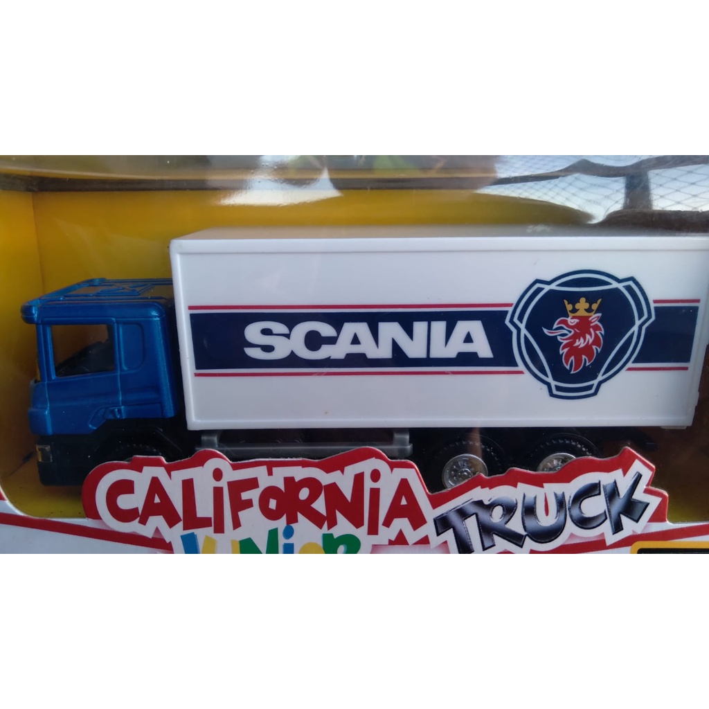 California Toys Caminhão Scania P-Series | Shopee Brasil