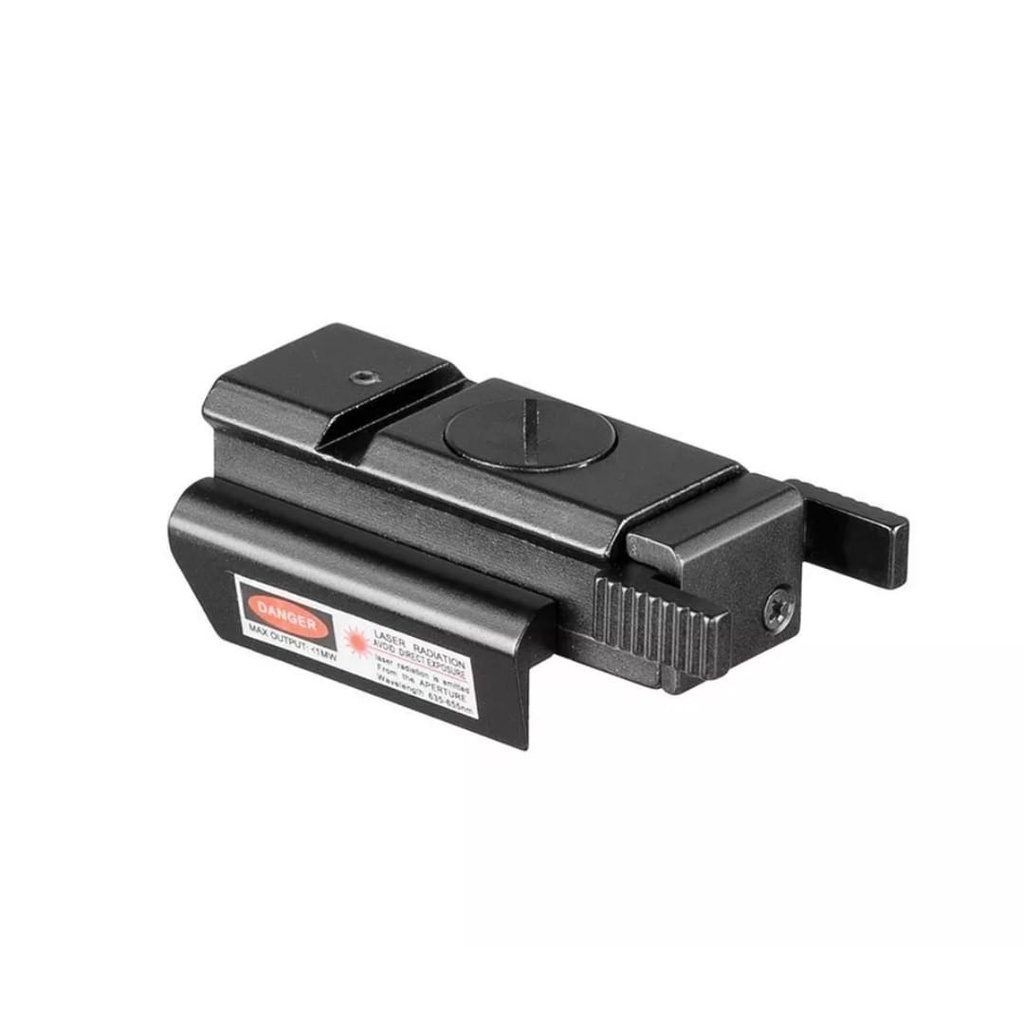 Mini Laser Red Compacto Picatinny Pistola Rifle Mira Airsoft | Shopee ...