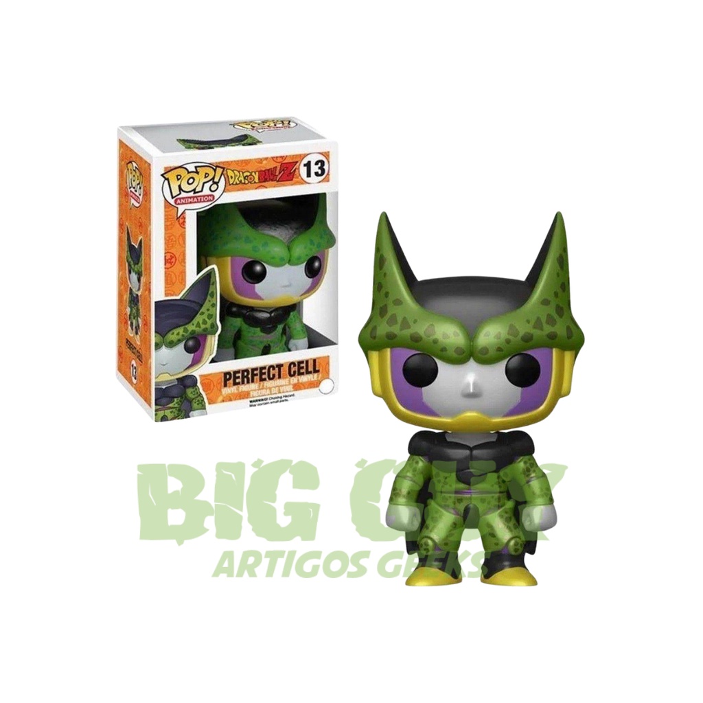 FUNKO POP! ORIGINAL - DRAGON BALL Z - PERFECT CELL #013 | Shopee Brasil
