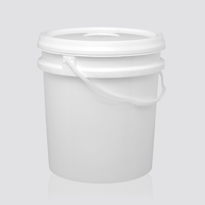 Balde 3,6 litros Branco com Tampa e Lacre Redondo | Shopee Brasil