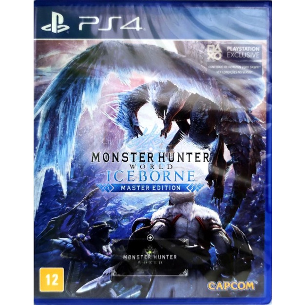 Monster Hunter World Iceborne PS4 lacrado fisico | Shopee Brasil