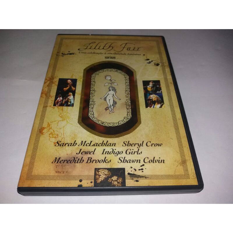 Dvd - Lilith Fair - 1997 - Sarah Mclachlan, Sheryl Crow, Shawn Colvin ...