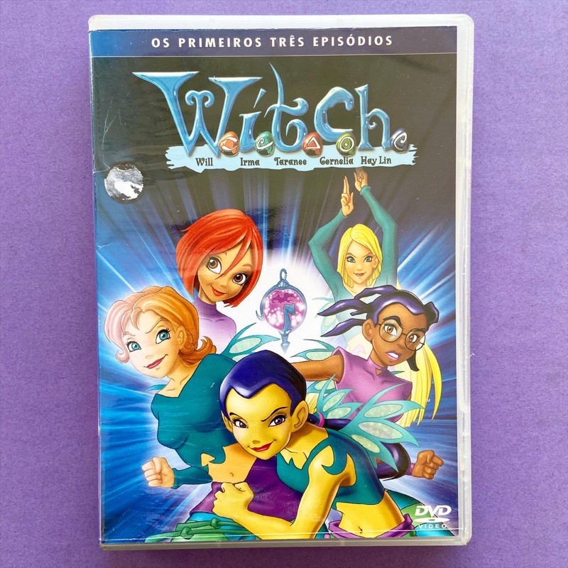 dvd witch volume 1 - os três primeiros episódios W.I.T.C.H desenho ...