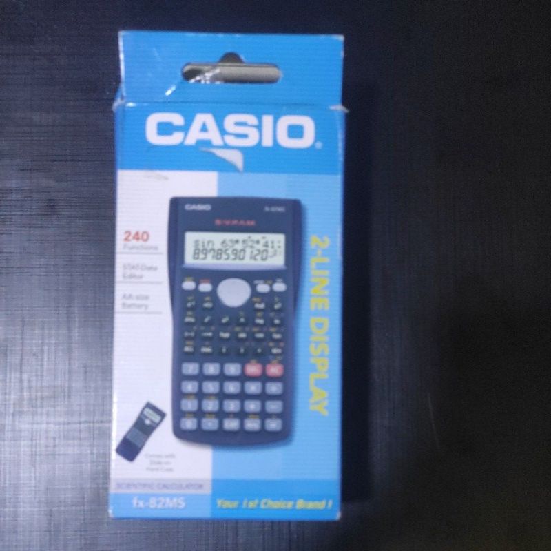 Calculadora científica - Casio fx-82MS | Shopee Brasil