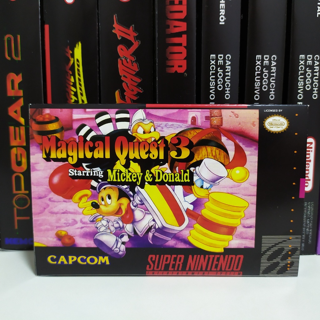 Mini Box Magical Quest 3 Starring Mickey and Donald (Super Nintendo ...