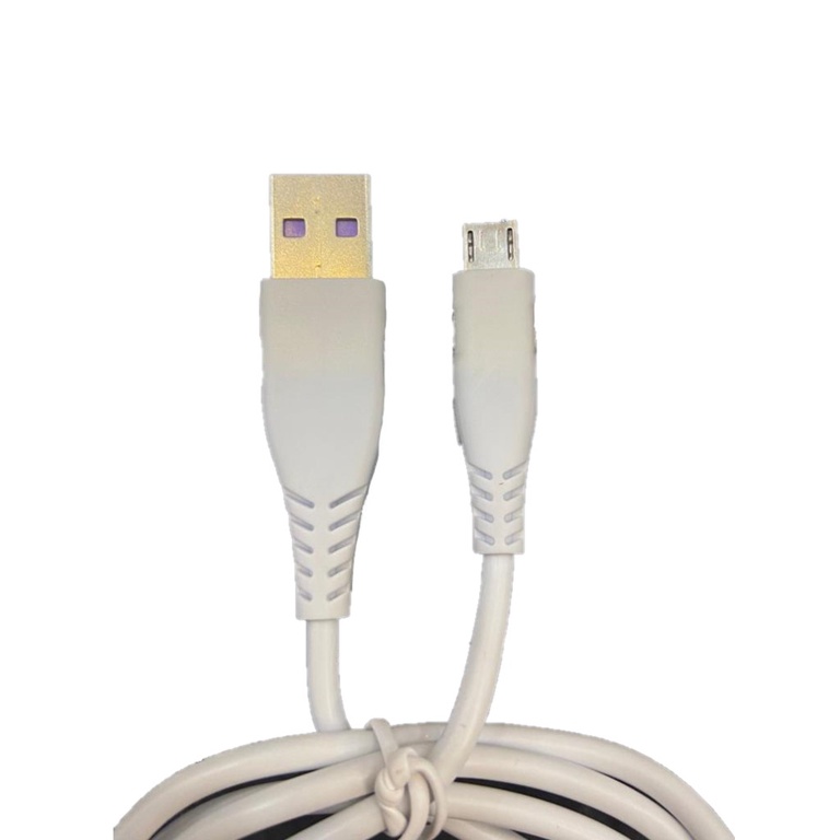 Cabo entrada V8 Branco 1 metro | Shopee Brasil