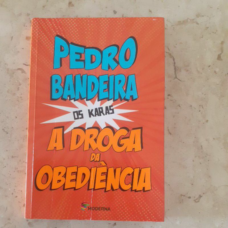 Livro A Droga da Obediência (Pedro Bandeira) | Shopee Brasil