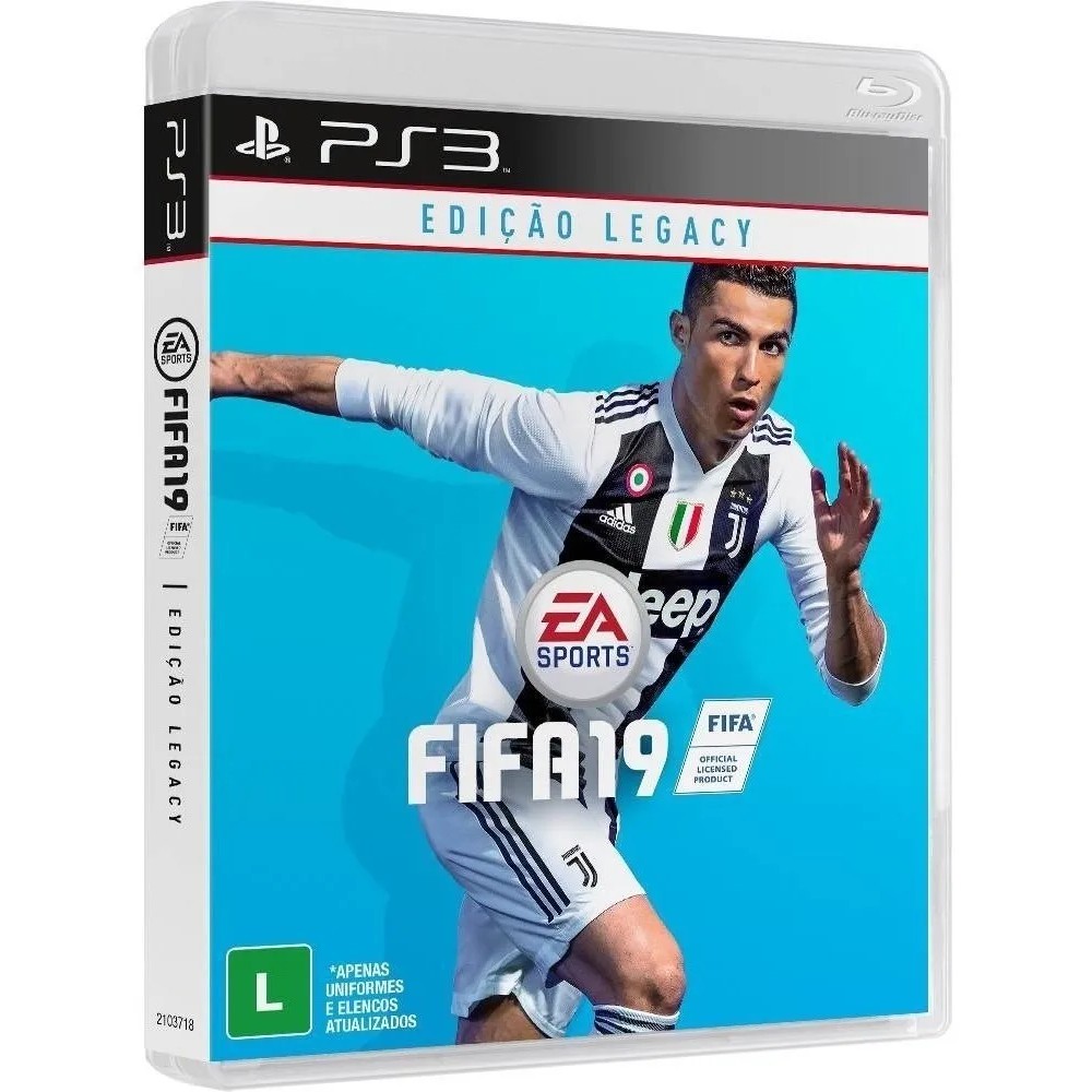 Fifa 19 - Ps3 - NOVO LACRADO - Original - Midia Fisica - Português ...