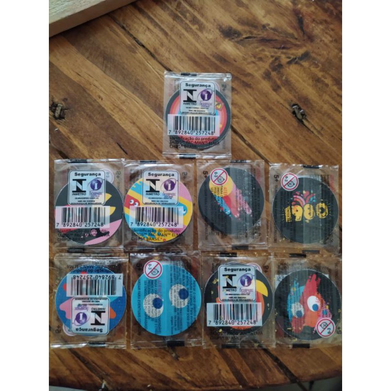 tazos pacman | Shopee Brasil