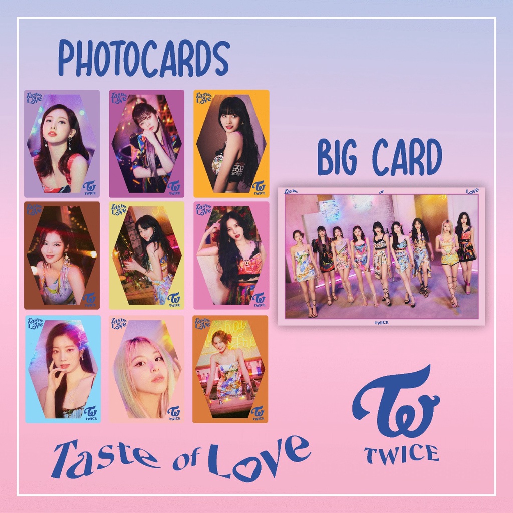 Photocards/Twice/Fanmade/BigCard/GirlGroup/kpop/Momo/Tzuyu/Sana/Mina/Jihyo/Nayeon/Jeongyeon ...
