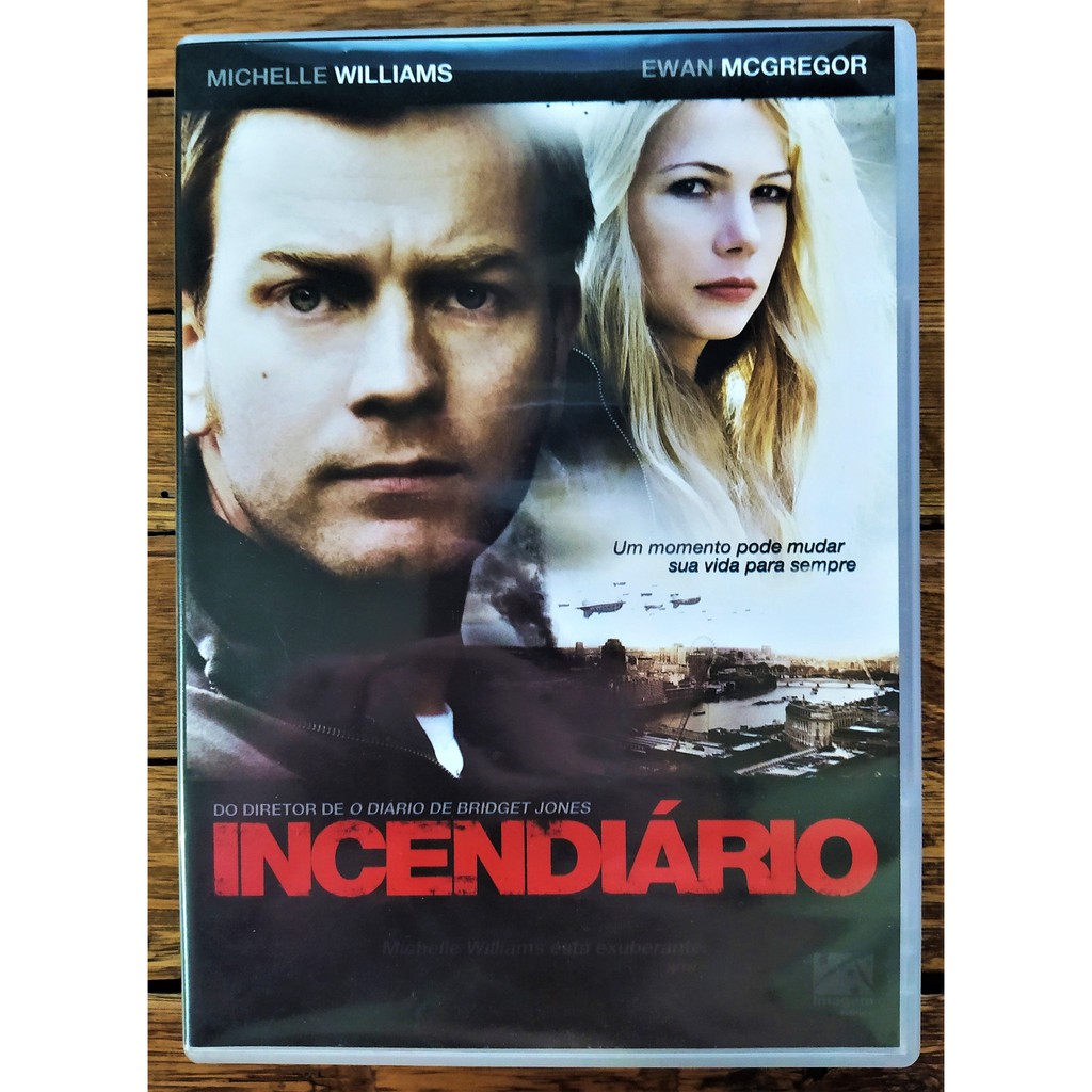 Dvd Original - Incendiário - Filme - Ewan Mcgregor - Dublado ...