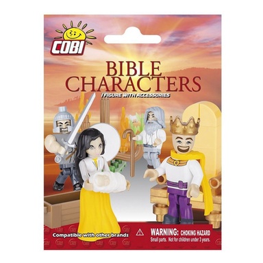 Bonecos Figuras Bíblicos Blocos de Montar Cobi | Shopee Brasil