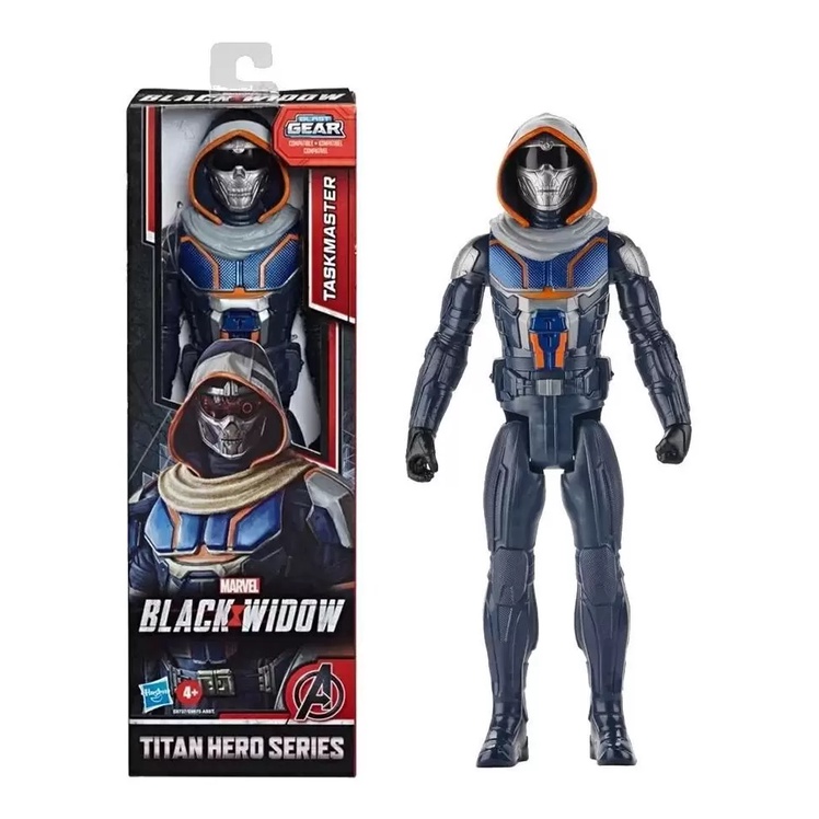 Boneco Taskmaster Marvel Titan Hero Series Black widow Original ...