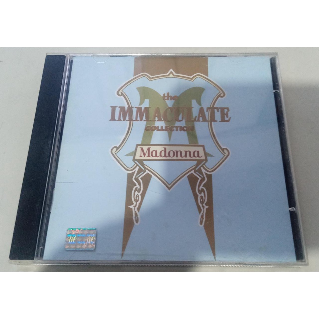 CD-MADONNA-THE IMMACULATE COLLECTION | Shopee Brasil