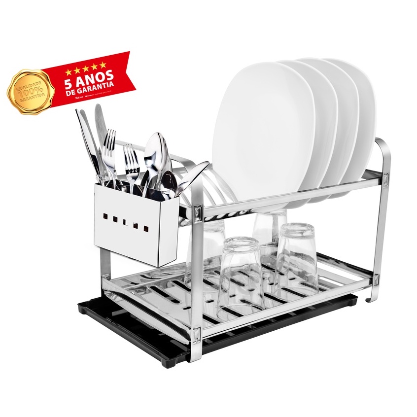 Escorredor Pratos Inox em Oferta | Shopee 2026