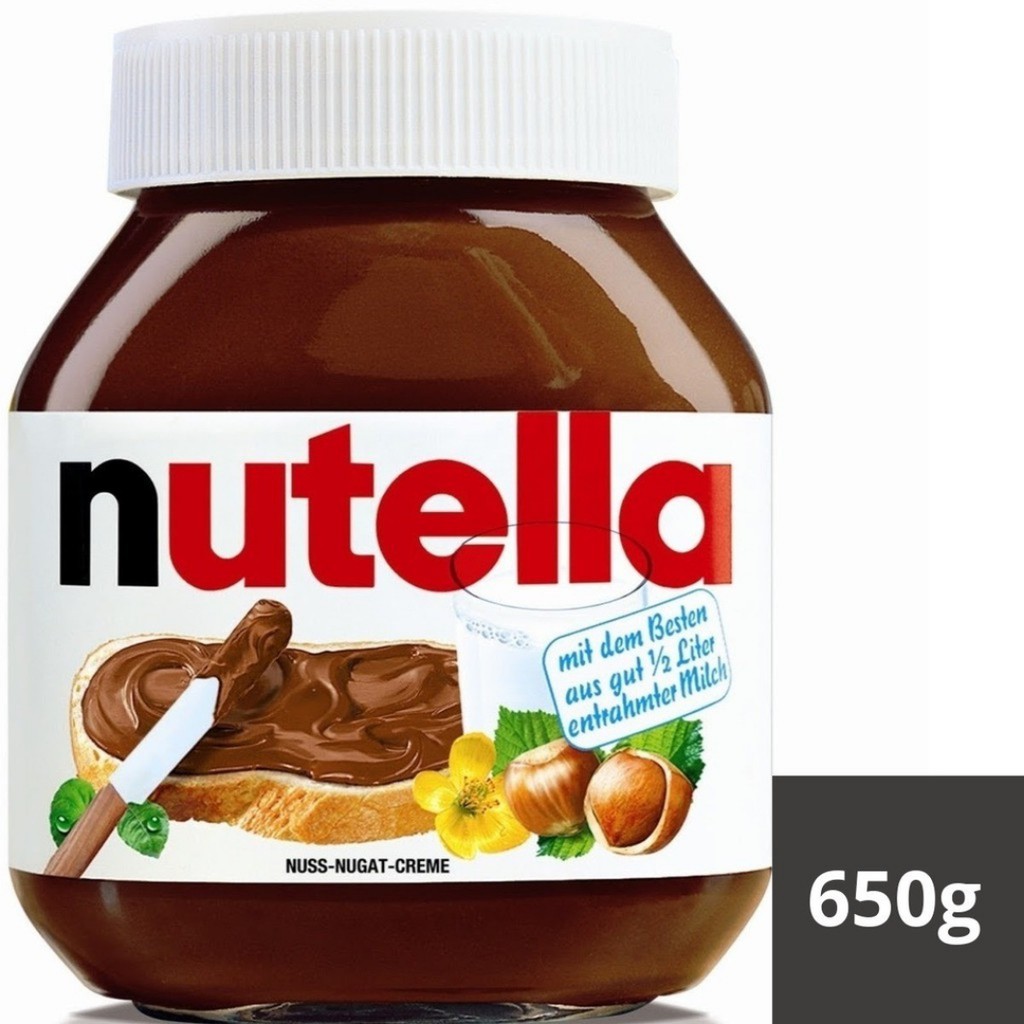 Nutella - Creme de Avelã com Cacau Ferrero Nutella 650g | Shopee Brasil
