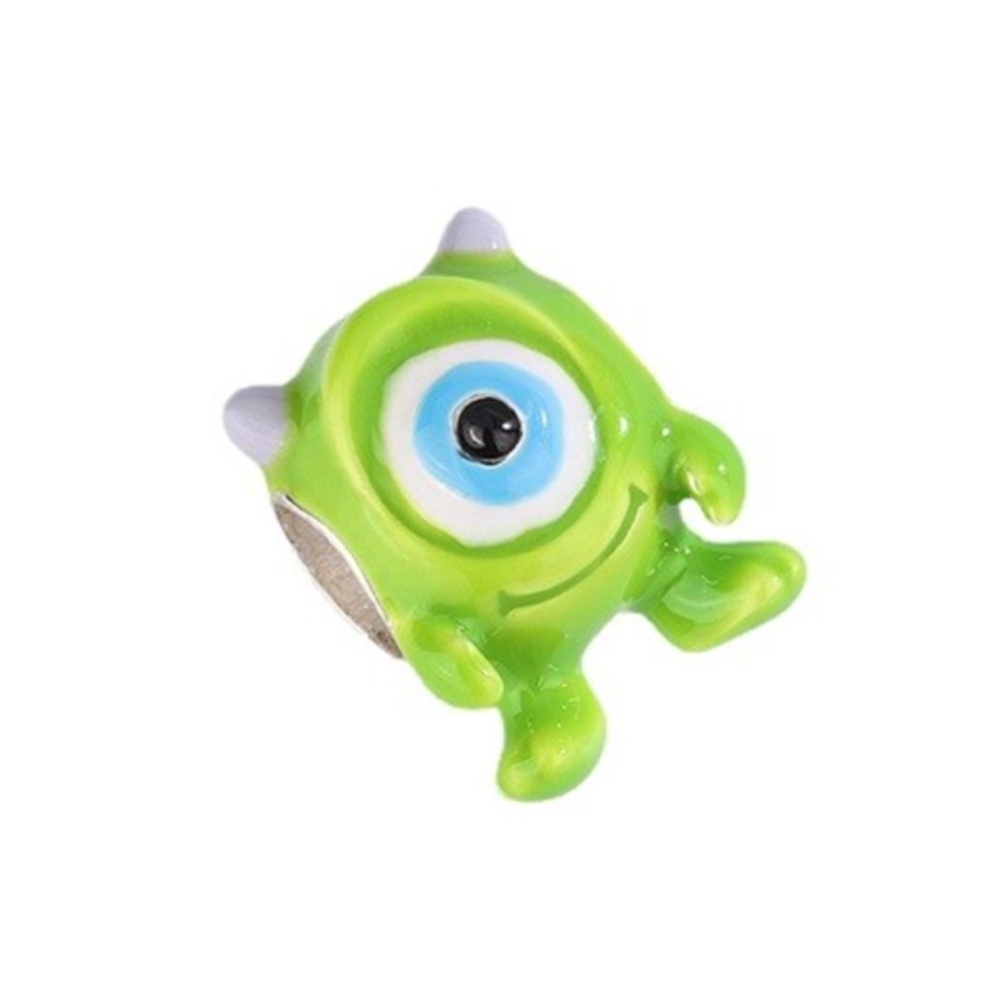 Berloque Charm Mike Wazowski Monstros S.A em Prata 925 | Shopee Brasil