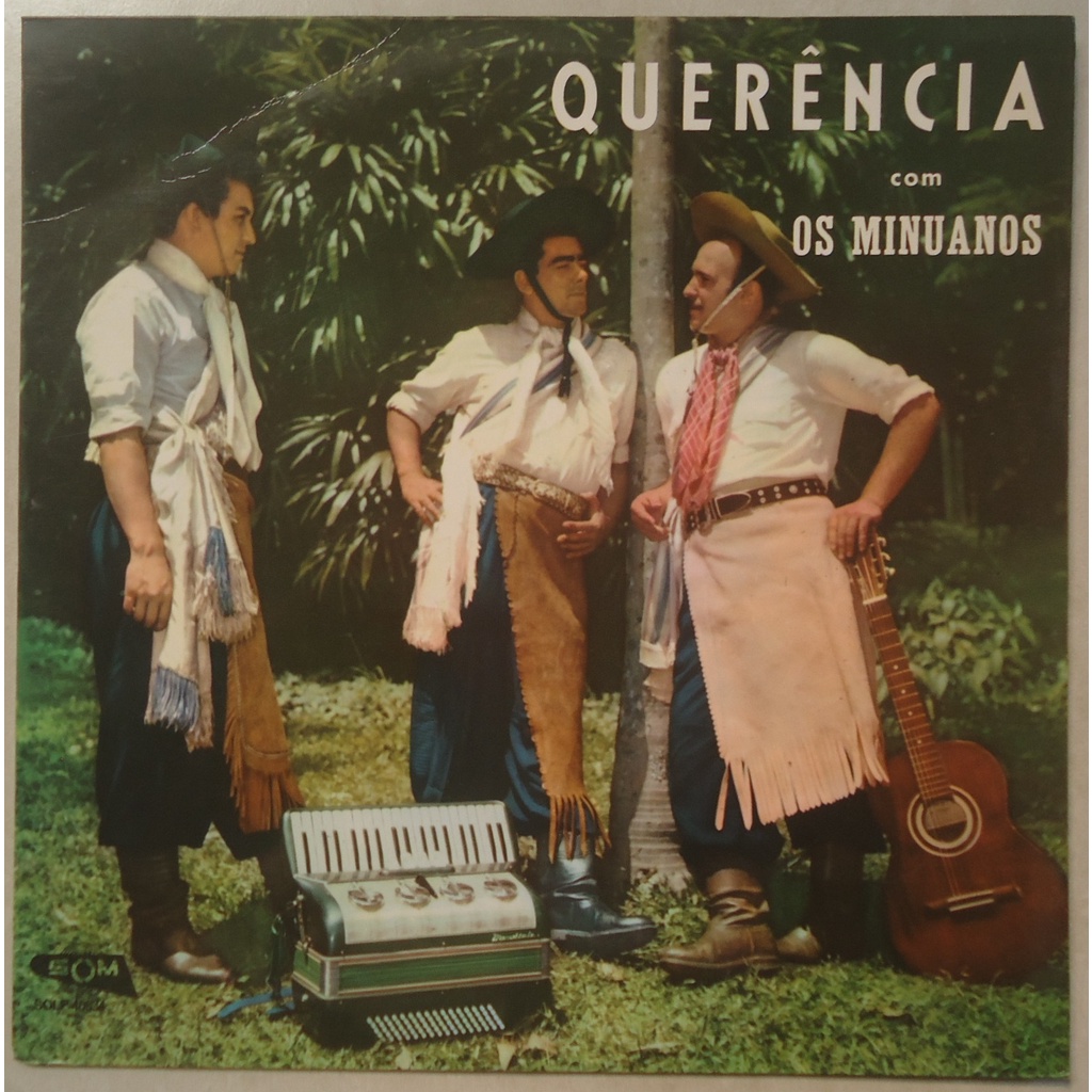 Lp Os Minuanos 1975 Querência, disco de vinil gaúcho | Shopee Brasil
