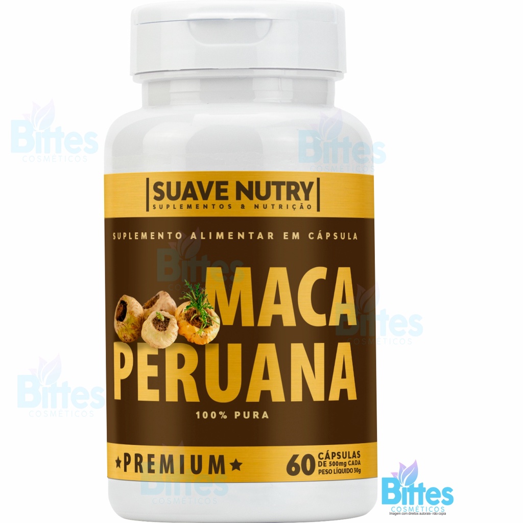 Suplemento Alimentar Maca Peruana Suave Nutry Premium | Shopee Brasil
