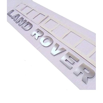 Letras Emblema Land Rover Freelander Discovery (Prata Fosco) | Shopee ...