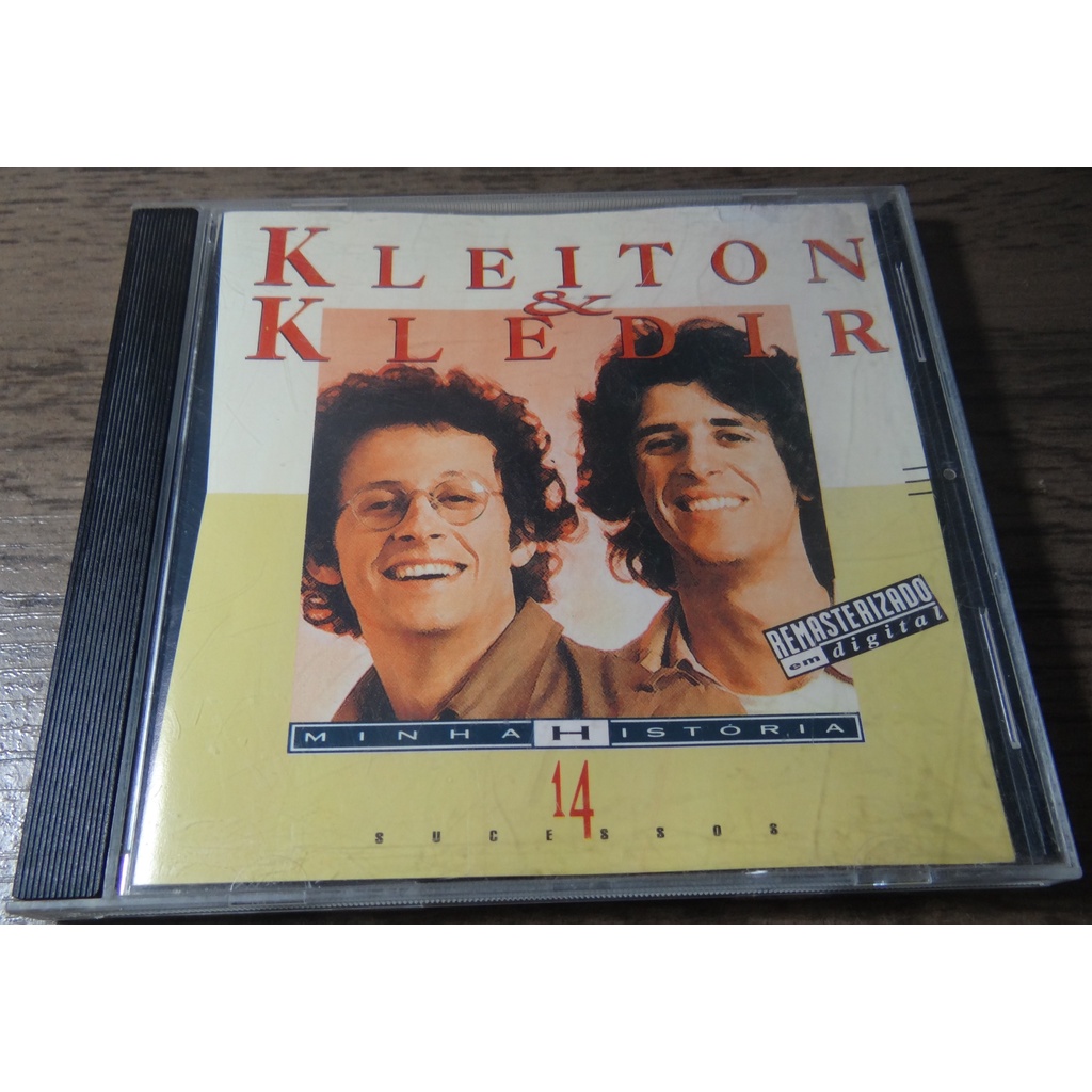 CD Kleiton & Kledir - Minha História (Original) | Shopee Brasil