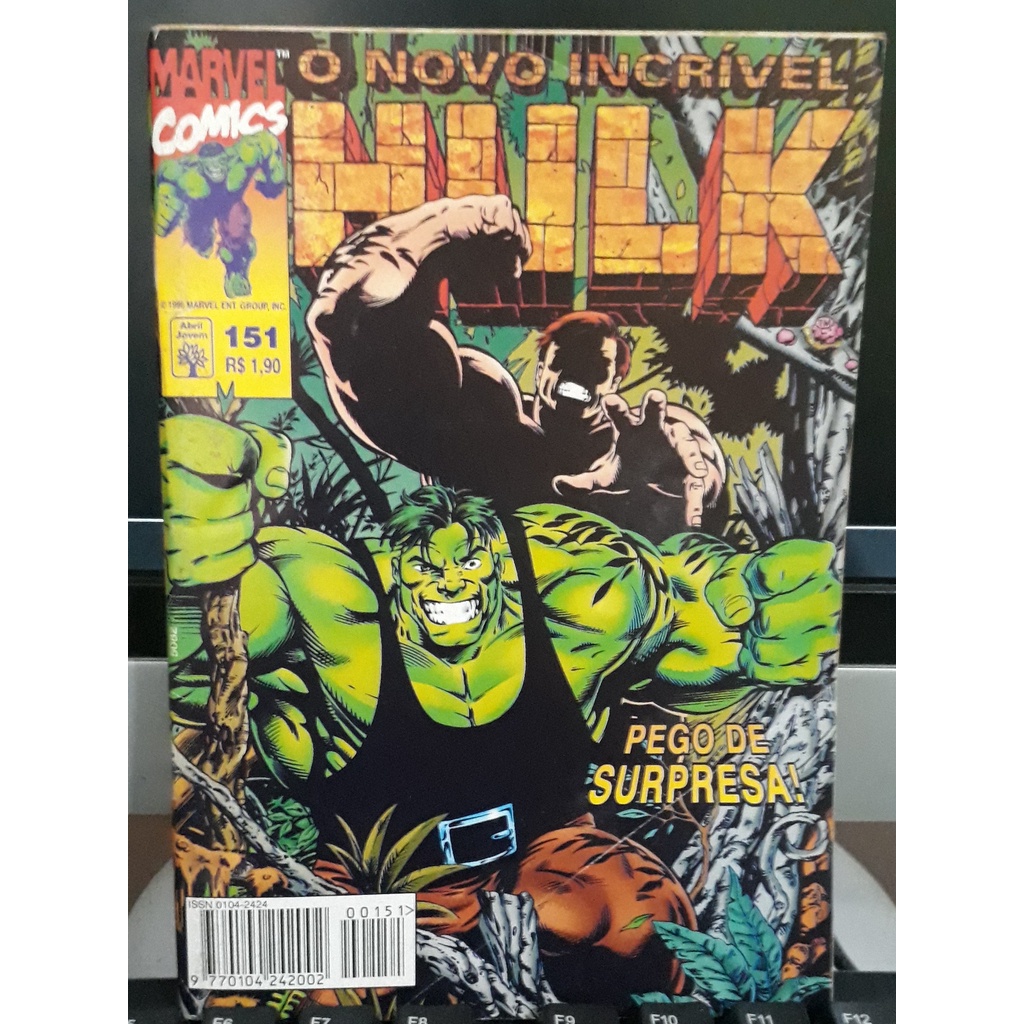O Incrível Hulk 151 (Abril Jovem) - Marvel Comics / HQ / Quadrinhos ...