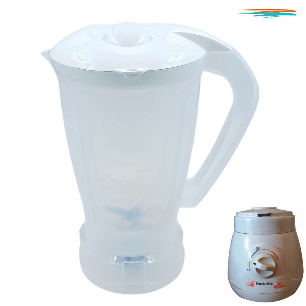 Jarra Copo de Liquidificador Mallory Flash Mix Super antigo | Shopee Brasil