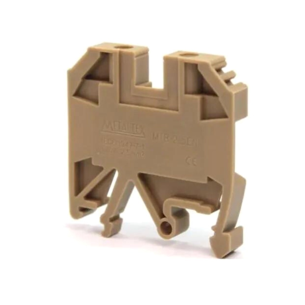 Kit 5 Borne Sak 2,5mm Para Trilhos Ts32 / Ts35 - Mtb2,5en - Bege | Shopee Brasil