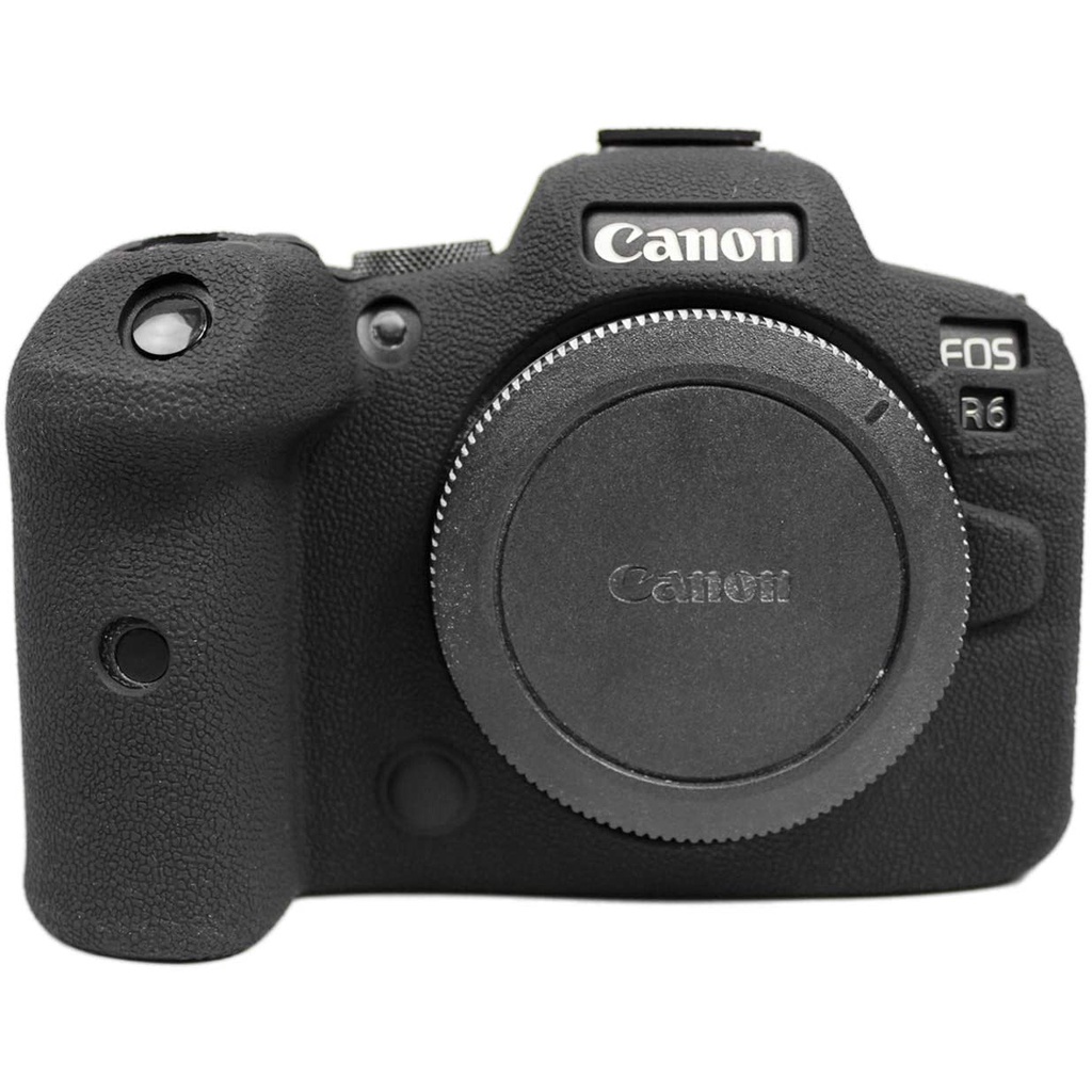 Capa / Case Silicone Para Proteção Canon Eos R6 - Preta | Shopee Brasil