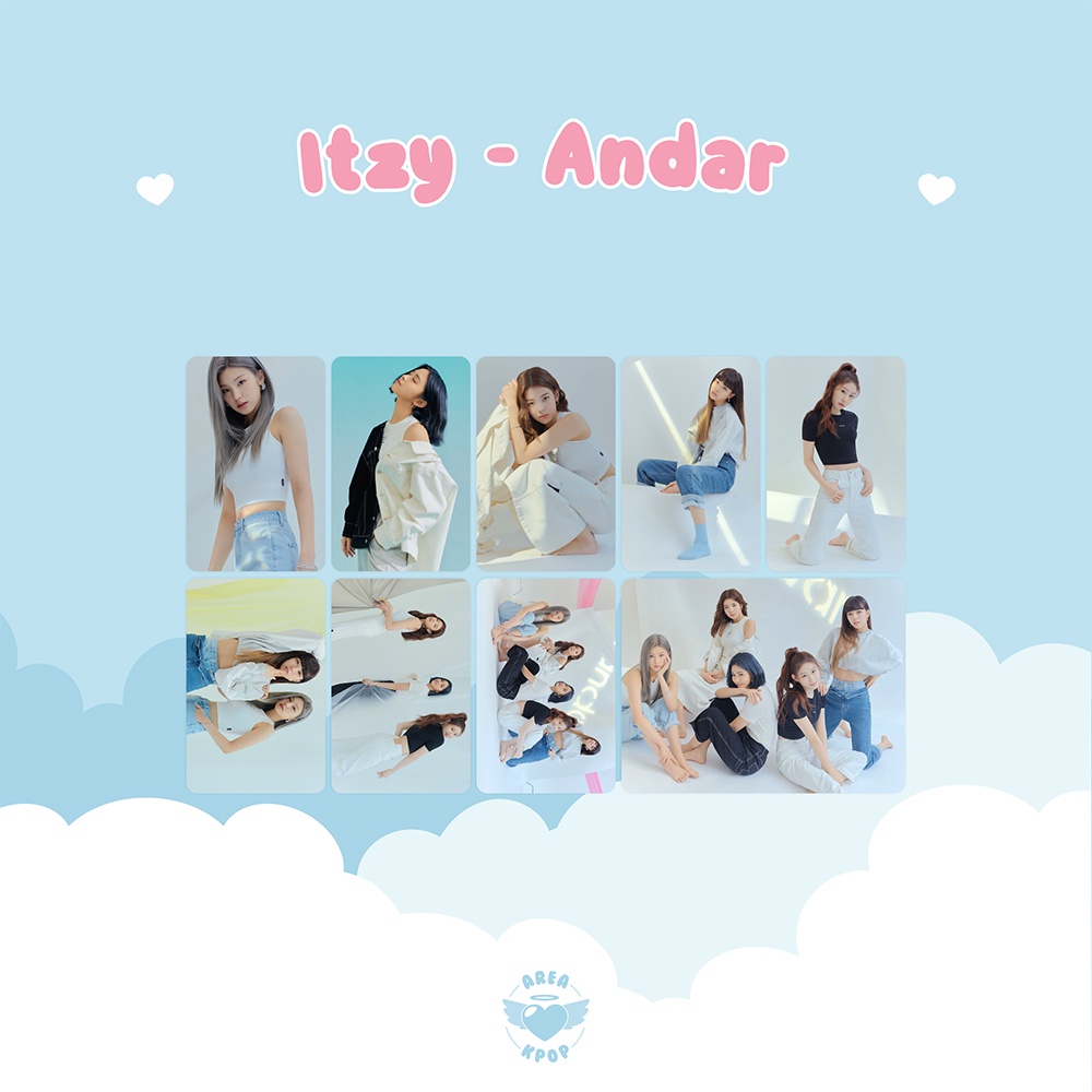 Kit Photocards Itzy - Andar Photoshoot - Fanmade | Shopee Brasil