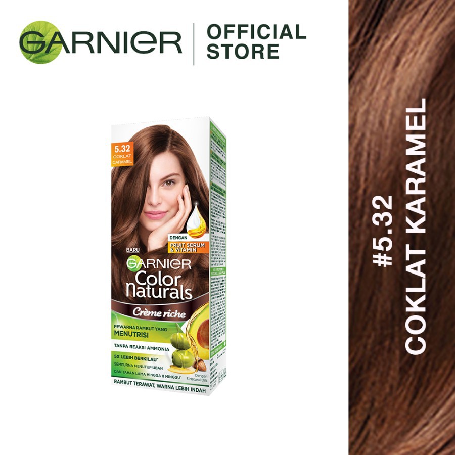 Garnier Color Natural Creme Riche - (Cat / Hair Dye) - Caramelo ...