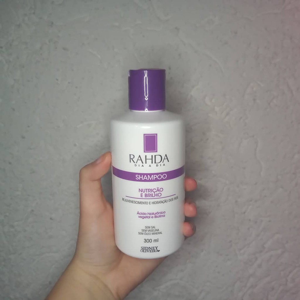 Shampoo rahda dia a dia nutrição e brilho | Shopee Brasil