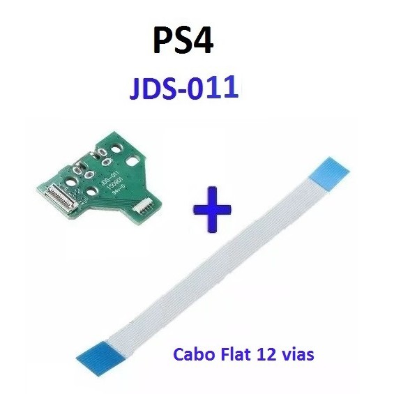 Placa USB JDS-011 + Cabo Flat 12 vias para PS4 | Shopee Brasil