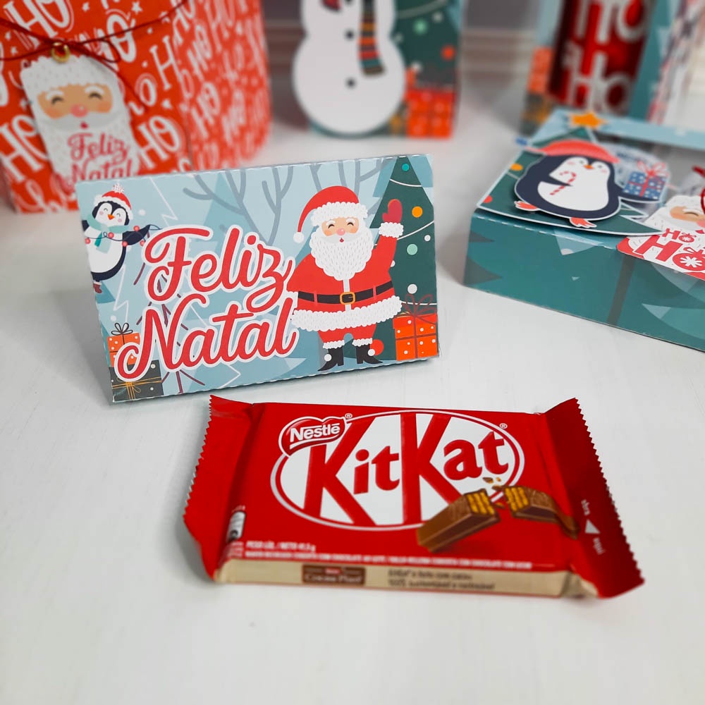 Caixa para kit kat - 3 unidades - Natal | Shopee Brasil