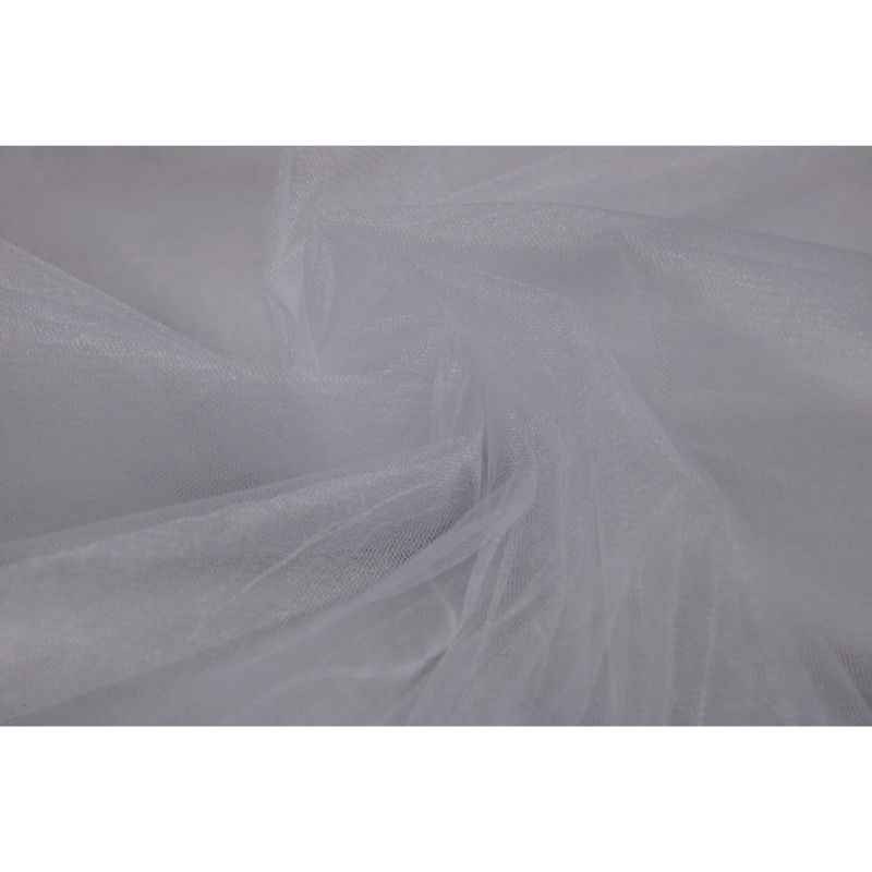 TECIDO TULE SHINE BRANCO (TULE DE NOIVA, VÉU DE NOIVA) TULE FRANCÊS 1m ...