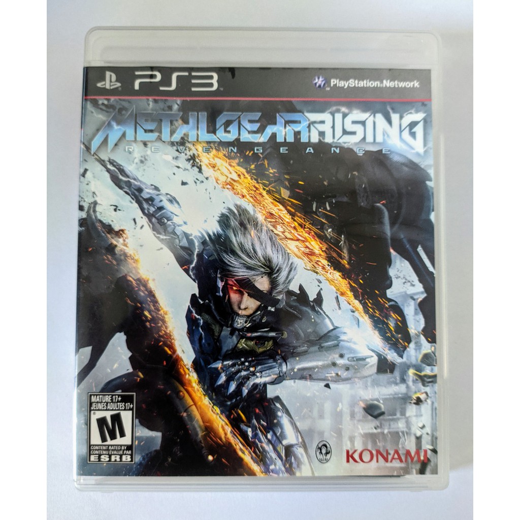 Metal Gear Rising Revengeance Original Mídia Física Ps3 - Envio ...