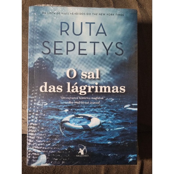 Livro O sal das lágrimas - Ruta Sepetys (Lacrado). | Shopee Brasil