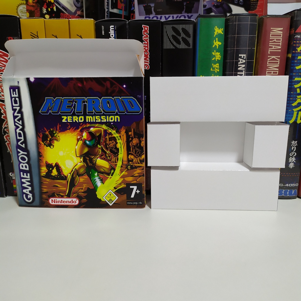 Metroid Zero Mission - Caixa do Jogo (Game Boy Advance) | Shopee Brasil