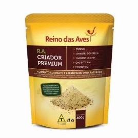 Criador Premium - Reino Das Aves Farinhada Com Ovos Ra - 400g | Shopee ...