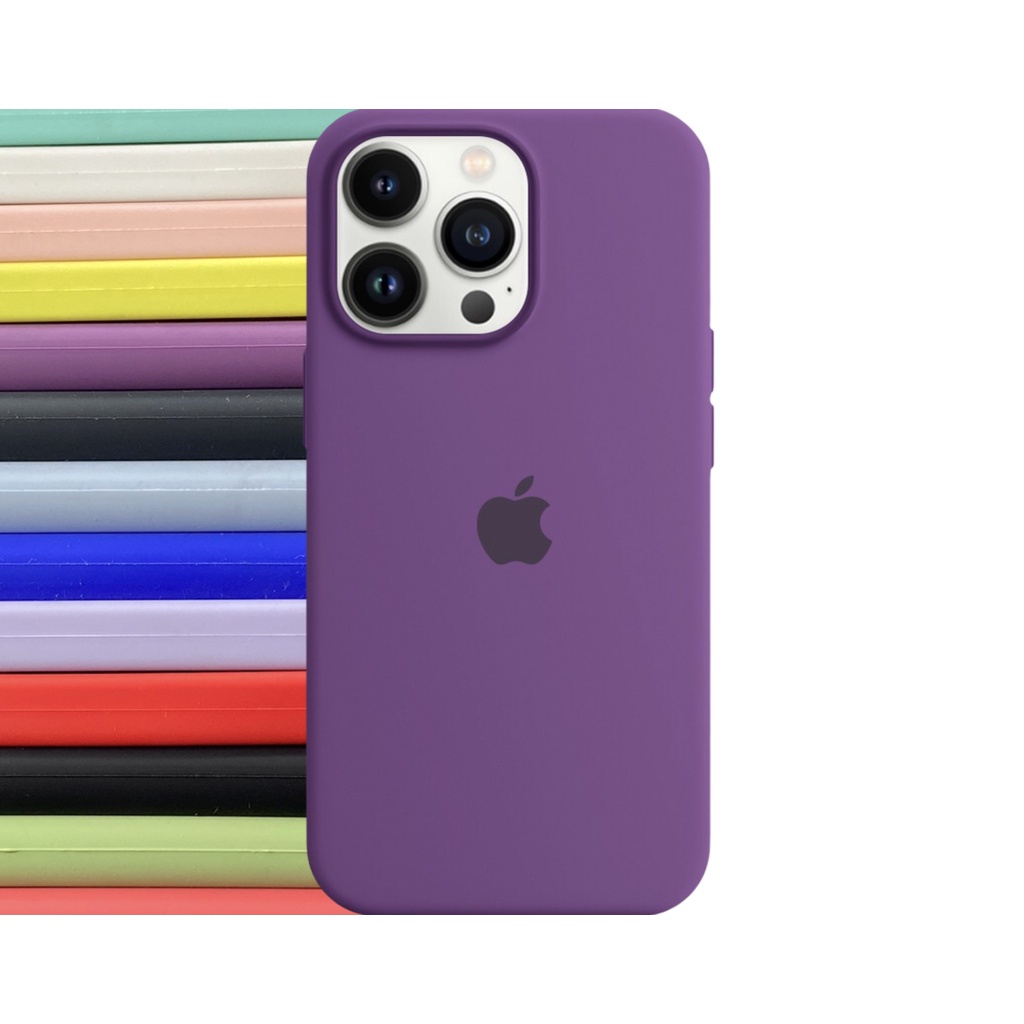 Capa Capinha Case Roxa Para Todos Os Modelos De iPhone - Do 7 Normal ao ...