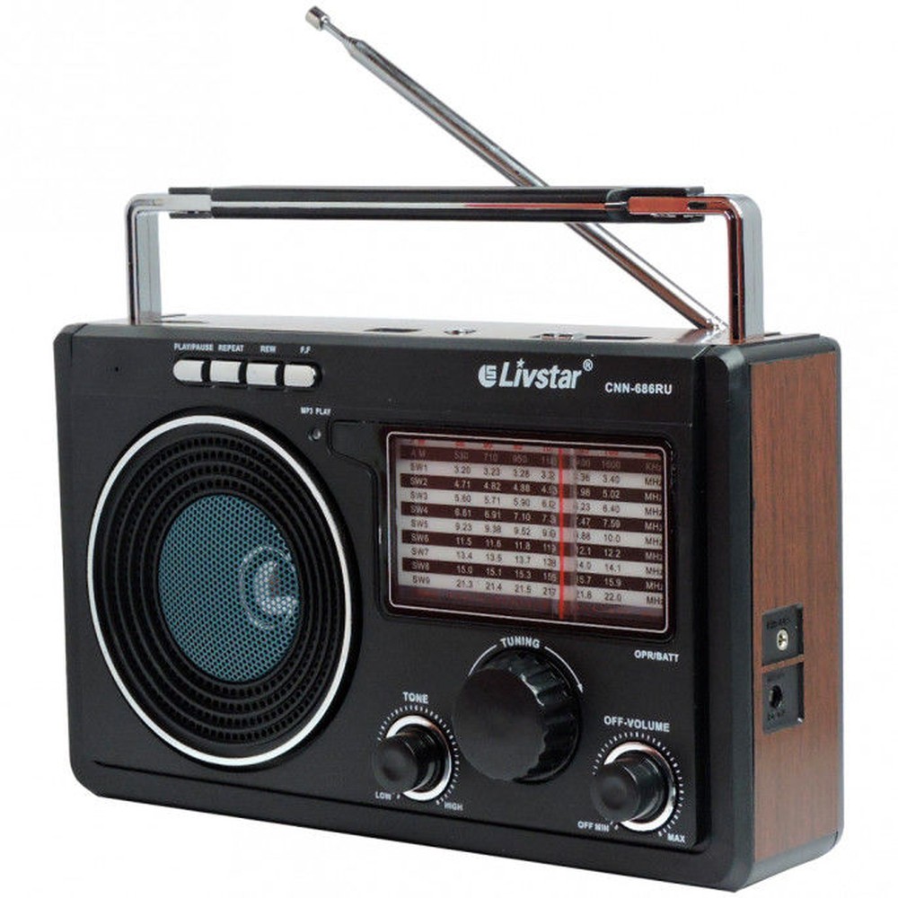 Radio Am Fm Com Usb pilha 110v 220v Recarregavel e Bluetooth | Shopee ...