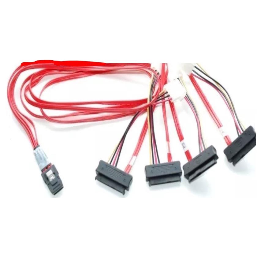 Cabo Molex MiniSAS SFF-8087 Para 4x SFF-8482 - 74562-7022 | Shopee Brasil