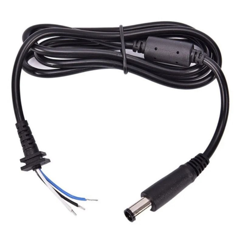 Cabo Para Reparo em fonte Dell C/ Plug 7.4mm C/ Agulha 3 vias | Shopee ...