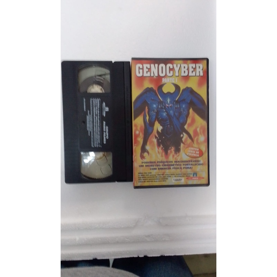 ANIME VHS Genocyber Parte 1, 2 e 3 | Shopee Brasil