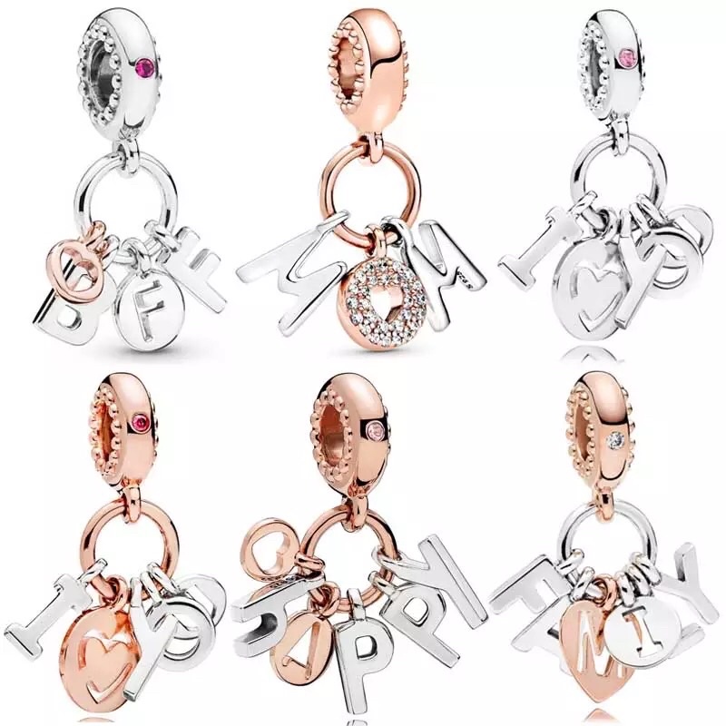 BERLOQUE ROSE GOLD PANDORA VIVARA | Shopee Brasil